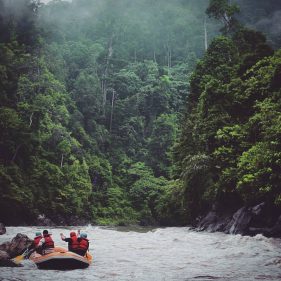Alas River Aceh, Wild Streams Over casted by Tropical Forest ...